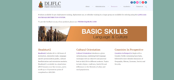 The Defense Language Institute - An Awesome Language Tool